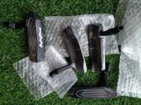 China Zinc Alloy Blade Golf Putter 28 to 39 Inch Custom Logo Steel Shaft Rubber Grip for sale
