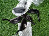 China Zinc Alloy Mallet Golf Putter 28 to 39 Inch Steel Shaft Rubber Grip Custom Logo for sale