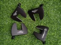China Zinc Alloy Mallet Golf Putter Complete Set 28 to 39 Inch Steel Shaft Rubber Grip for sale