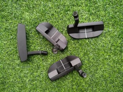 China Zinc Alloy Mallet Golf Putter 28 to 39 Inch Custom Logo Steel Shaft Rubber Grip for sale