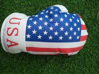 China USA Golf Head Cover Boxing Glove Style Driver Headcover for 460cc Driver for sale