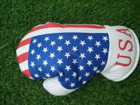 China USA Golf Head Cover Boxing Glove Style Driver Headcover for 460cc Driver for sale