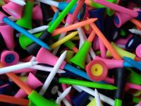 China rubber golf tee , golf tees , golf tee (rubber head + plastic shaft) for sale
