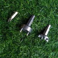 China Multifunctional Golf Cleat Wrench for Easy Spike Installation and Removal 2-in-1 Tool for sale