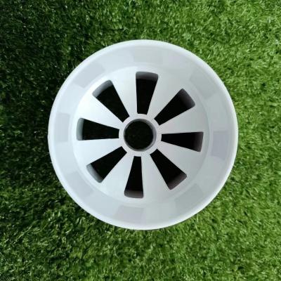 China Plastic Golf Cup 10.8cm Diameter White Durable Practice Hole Cup for Course Training for sale