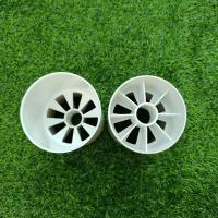 China Plastic Golf Cup 15cm Height 10.8cm Diameter White Practice Hole Cup for sale