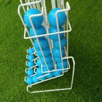 China ball dispenser rack golf ball rack ball basket ball container mini golf course for sale