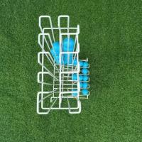 China ball dispenser rack golf ball rack ball basket ball container mini golf course for sale