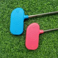 China Plastic Mini Golf Putter 25 to 37 Inch Rubber Grip Steel Shaft for Mini Golf Course for sale