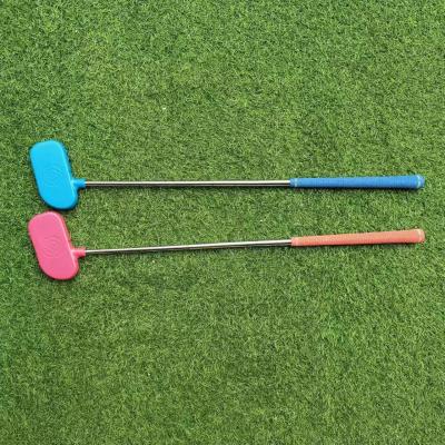 China Plastic Mini Golf Putter 25 to 37 Inch Rubber Grip Steel Shaft for Mini Golf Course for sale