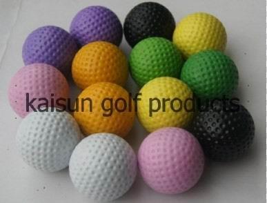 China Mini Golf Balls 50 Pack High Visibility Practice Balls 1.5 Inch Diameter for sale