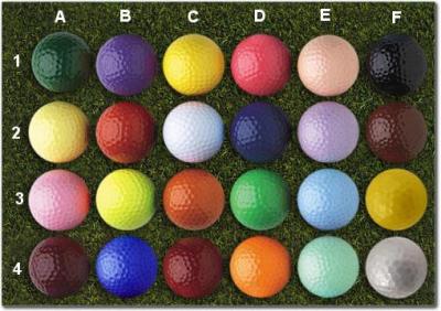China Premium Range Golf Balls 50 Pack High Visibility Durable Practice Balls for sale