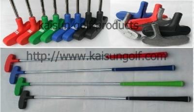 China Professional Golf Rubber Putters with Soft Grip 35 Inch Length for Precision Putting for sale