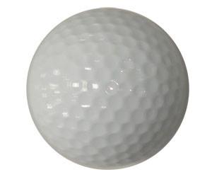 China 2PC Golf White Practice Balls 50 Pack Durable Training Balls for Driving Range for sale
