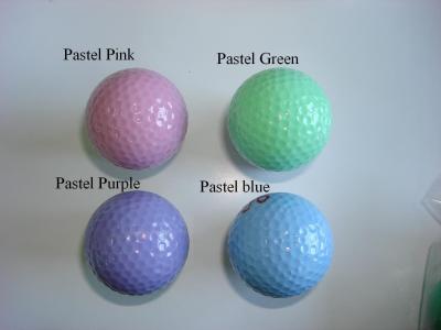 China Custom Logo Golf Balls 2 Piece Surlyn High Visibility Distance Pack of 12 for sale