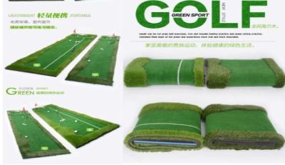 China Miniature Home Mini Golf Set 9 Hole Indoor Outdoor Putting Green for sale