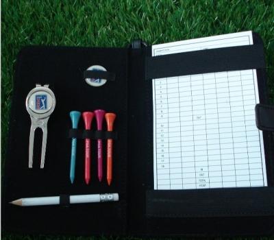 China Custom Golf Scorecard 80gsm Paper 4-Color Printing Durable Scorecard for Tournaments for sale
