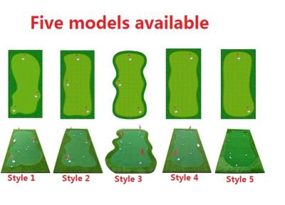 China Portable Mini Golf Set for Indoor Outdoor Family Fun with 9 Holes for sale