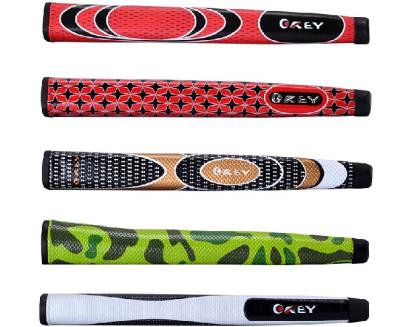 China Natural Rubber Golf Grips 60R Standard Size for Clubs for sale