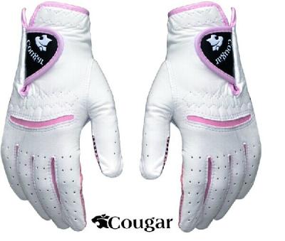 China Premium Golf Gloves for Men Women Breathable Leather with Adjustable Closure for sale