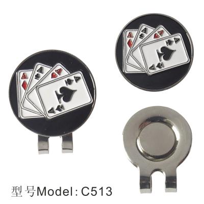 China Golf Cap Clip with Secure Grip for Hats and Visors for sale