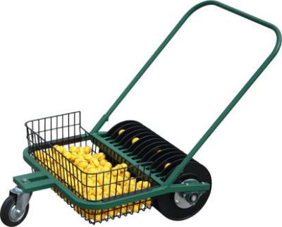China Golf Hand Push Ball Picking Machine 18-Inch Collection Width 50L Capacity for sale