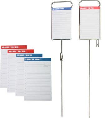 China Long Distance Card Golf Scoreboard Durable Weather Resistant 48x36 Inch for sale