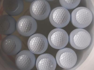 China Two Piece Floater Golf Ball High Visibility 50 Compression Practice Balls for sale