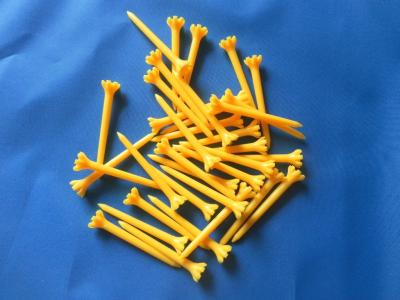 China Plastic Golf Tee Durable 2.75 Inch Pack of 100 for Driving Range for sale