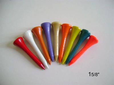 China Natural Wooden Golf Tees 42mm Eco Friendly Biodegradable Golf Tees Bulk for sale