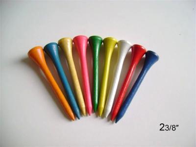 China Natural Wooden Golf Tees 60mm Eco Friendly Biodegradable Golf Tees Bulk Pack for sale
