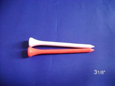 China Natural Wooden Golf Tees 80mm Eco Friendly Biodegradable Golf Tees for Driving Range for sale