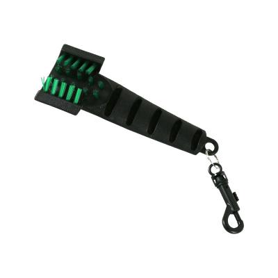 China Premium Golf Brush Set for Club Cleaning with Nylon Bristles 2 Pack for sale