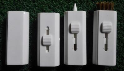 China Multifunction Golf Brush with Nylon Bristles and Groove Cleaner for Clubs for sale