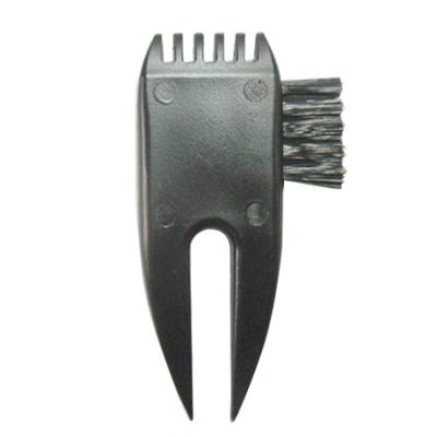 China Multifunction Golf Brush with Nylon Bristles and Groove Cleaner for Clubs for sale