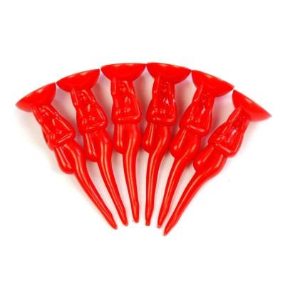 China Premium Golf Tee with Lady Design 2.75 Inch Durable Plastic Tees for Women for sale