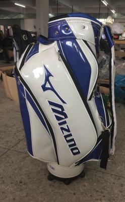 China Custom Logo PU Golf Bag Professional Stand Bag for Men with Durable Construction for sale