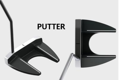 China golf putter , L golf putter , black golf putter , complete golf putter for sale