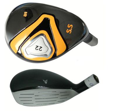 China Stainless Steel Golf Hybrid Head 19 Degree Loft Right Hand Premium Utility Club for sale