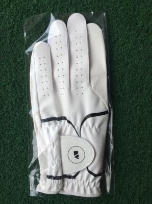 China Premium Synthetic Leather Golf Glove for Men with Adjustable Closure and Breathable Design for sale