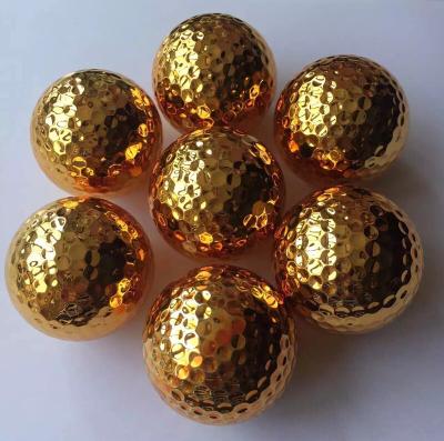 China electroplated golf ball , golf ball , golf balls , golf ball electroplated for sale