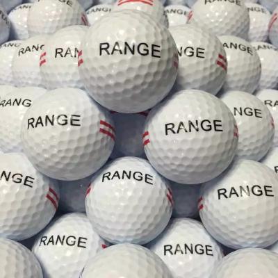 China Two Piece Driving Range Golf Balls Durable Practice Balls 50 Pack for sale