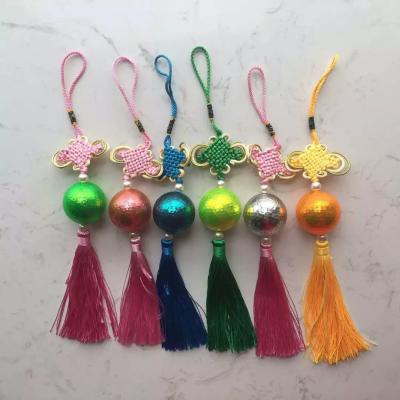 China Chinese Knot Golf Ball 42mm Custom Logo High Visibility Durable Practice Ball for sale