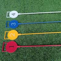 China Plastic Golf Cup Set with Flag Shaft 83cm Height 10.8cm Cup Diameter for sale