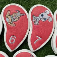 China iron head cover golf headcover golf headcovers iron headcover rabbit for sale