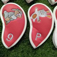 China iron head cover golf headcover golf headcovers iron headcover rabbit for sale