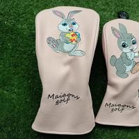 China Rabbit Golf Headcover Set 3-Pack Driver Fairway Wood Hybrid Head Covers for sale