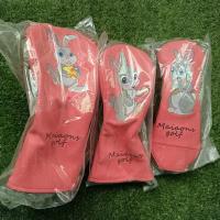 China Rabbit Golf Headcover Set 3-Pack Driver Fairway Wood Hybrid Head Covers for sale