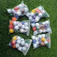 China Low Bounce Mini Golf Ball 2 Piece Set 16 Pcs for Putter Practice Billiard Ball for sale