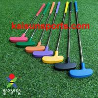 China mini golf putter rubber putter  rubber golf putter mini golf  golf putter miniature putter for sale